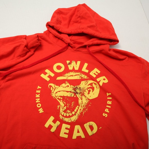 Shirts | Howler Head Hoodie Mens Medium Monkey Spirit Graphic Pullover ...